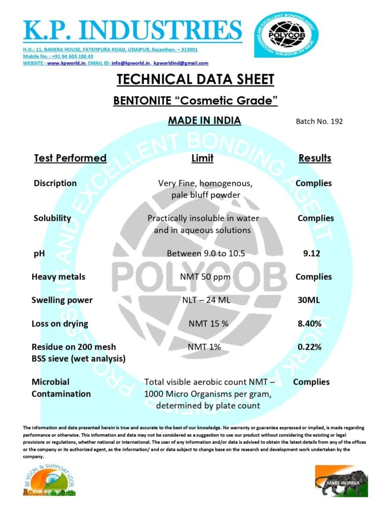 Data Sheets – POLYCOB